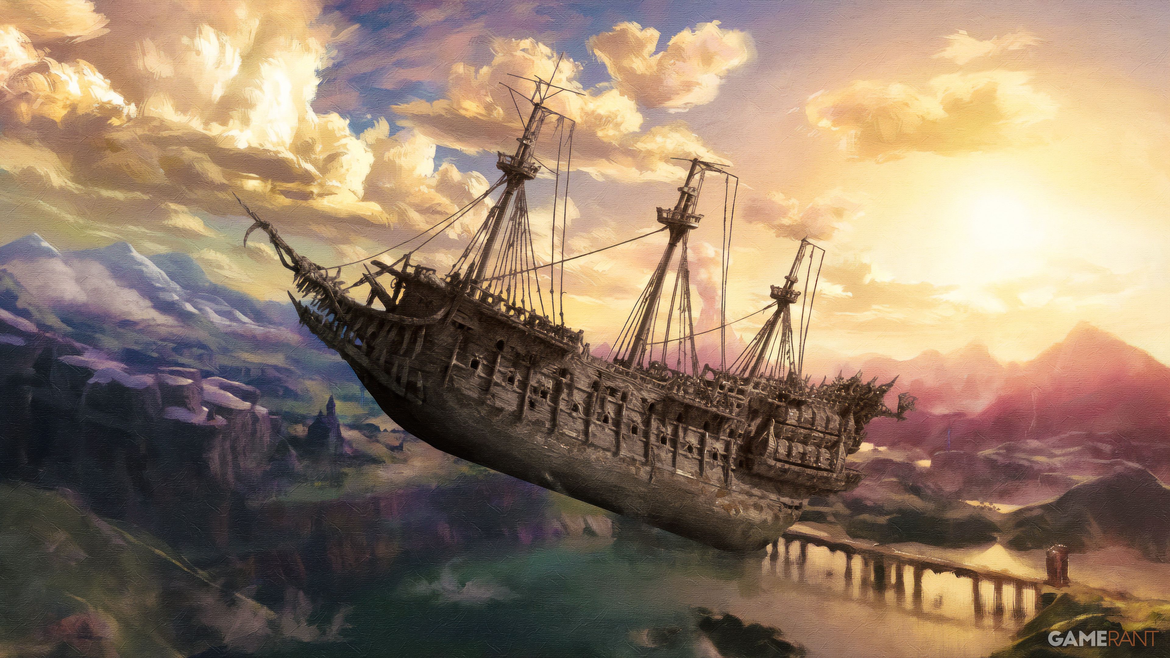 Zelda: Tears of the Kingdom players build Flying Dutchman pirate ship