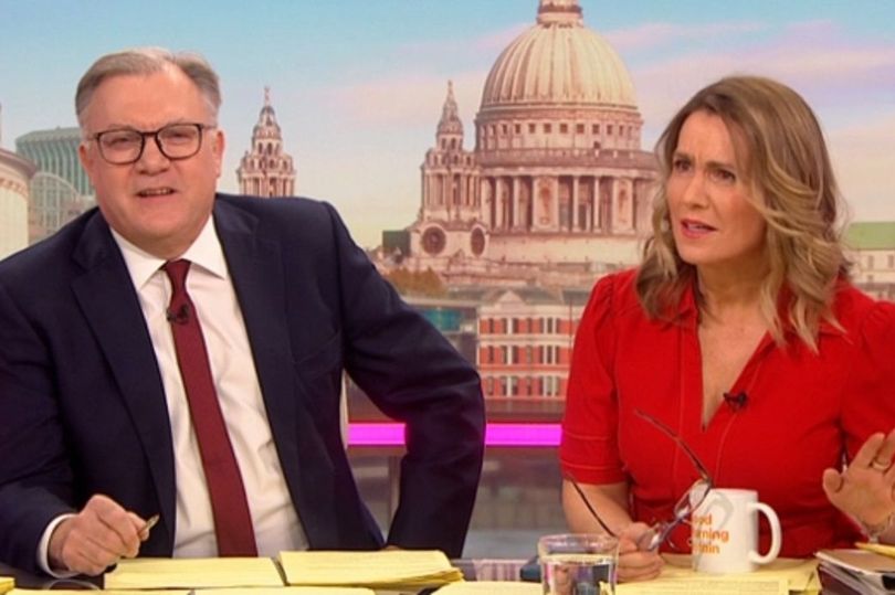 Good Morning Britain's Susanna Reid addresses 'mix up' during interview ...