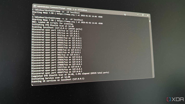Port scanning your own network should be a monthly ritual