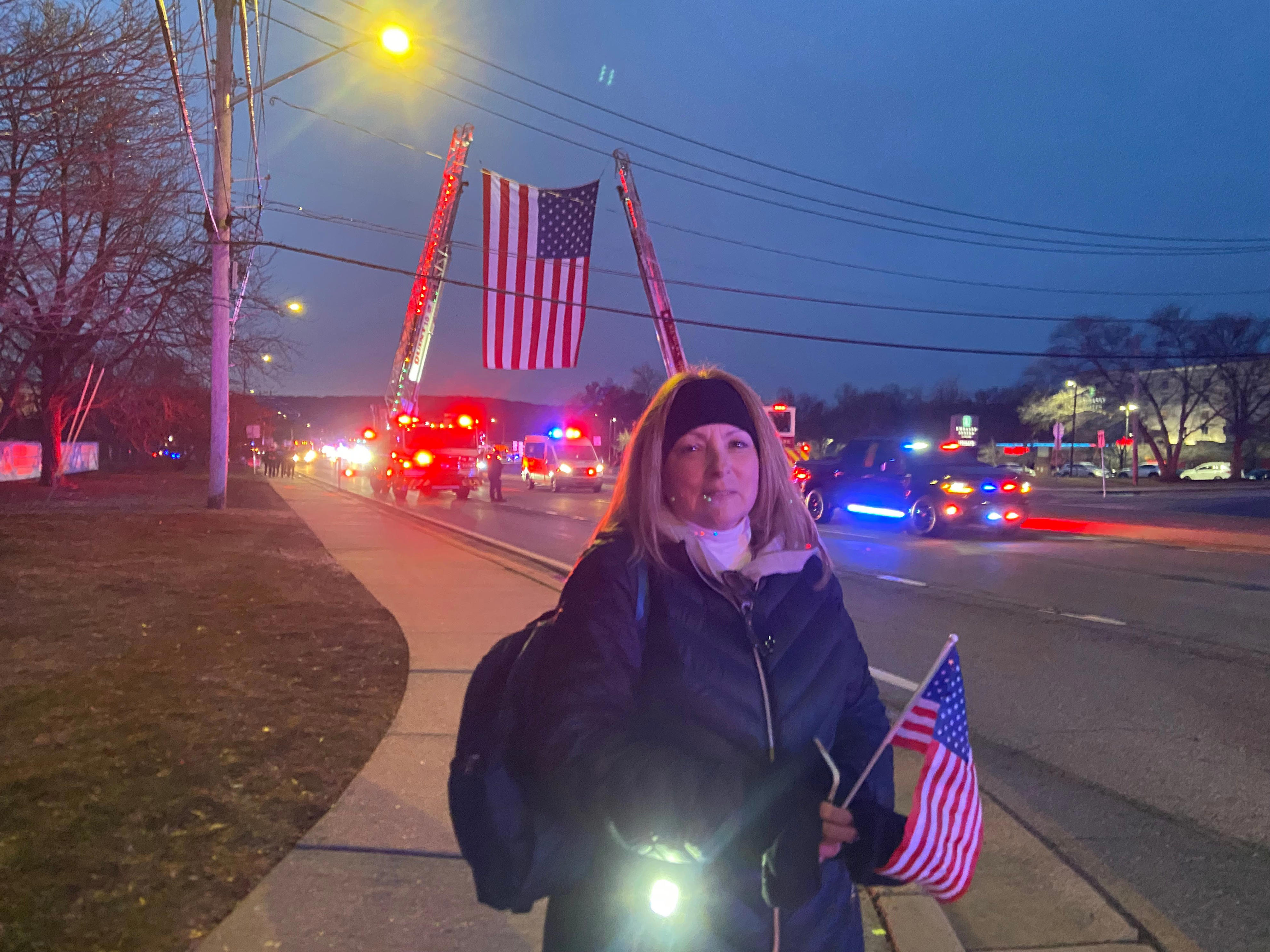 Police arrive at UD to honor Delaware trooper Cpl. Snook. Live updates