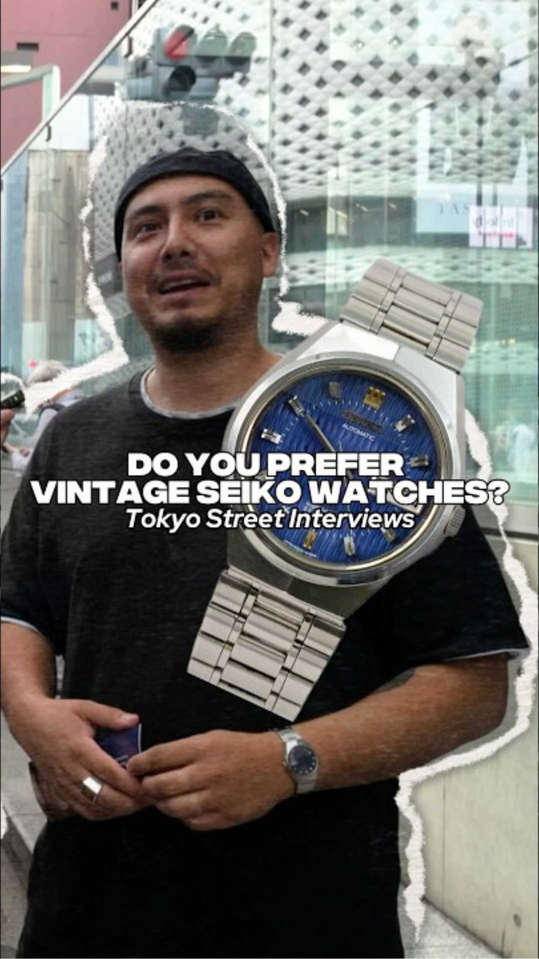 Coolest Japanese vintage Seiko watch spotted