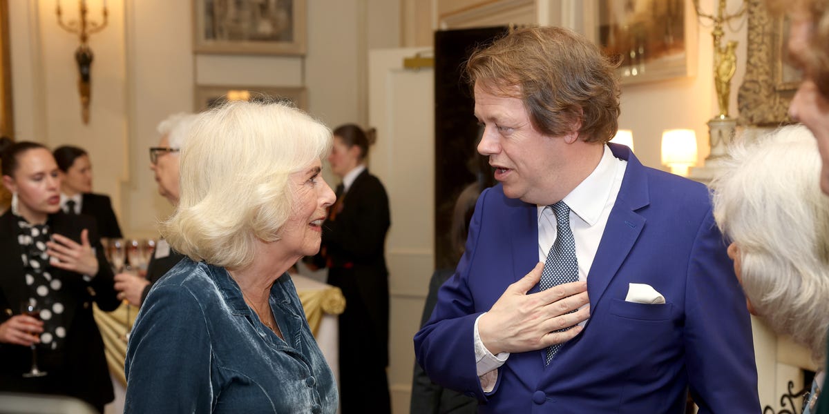 Queen Camilla’s son jokes "Buckingham Palace would be stormed" if he ...