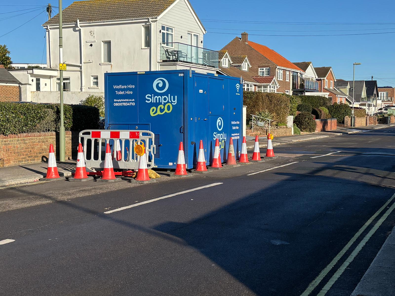 A burst sewer pipe in Lee-on-the-Solent has been repaired, Southern ...