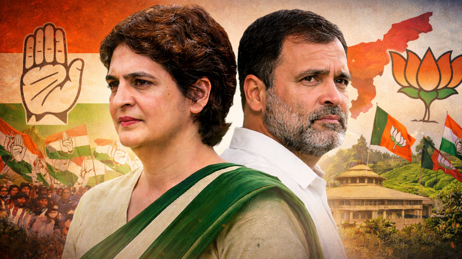 BJP mocks Rahul after Priyanka gets key role in Assam elections: Will ...