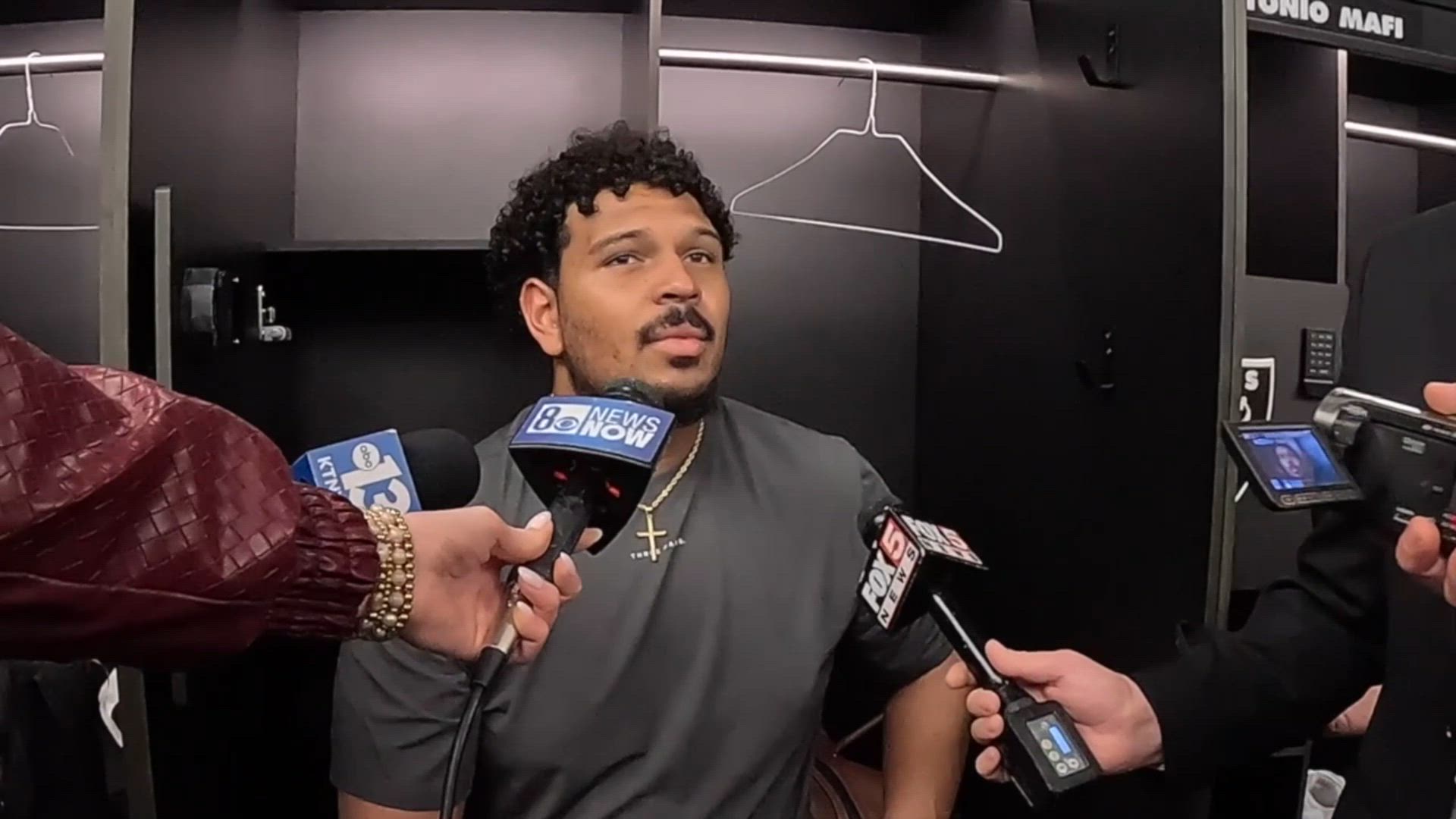 Las Vegas Raiders G Caleb Rogers on Steady Foundation and Mental Resilience Define Season of Growth