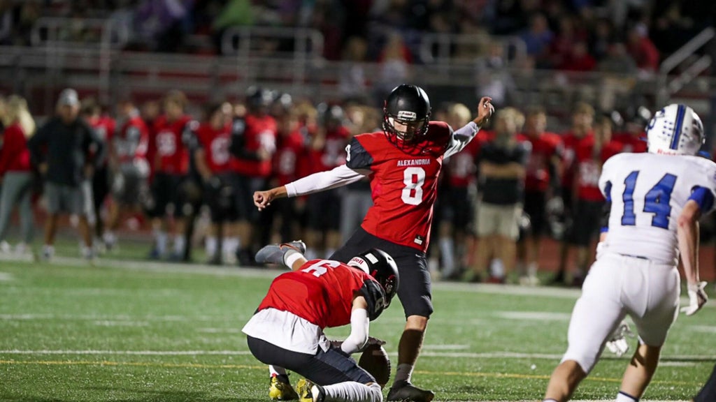 Has Alexandria High School's football team become a kicker factory?