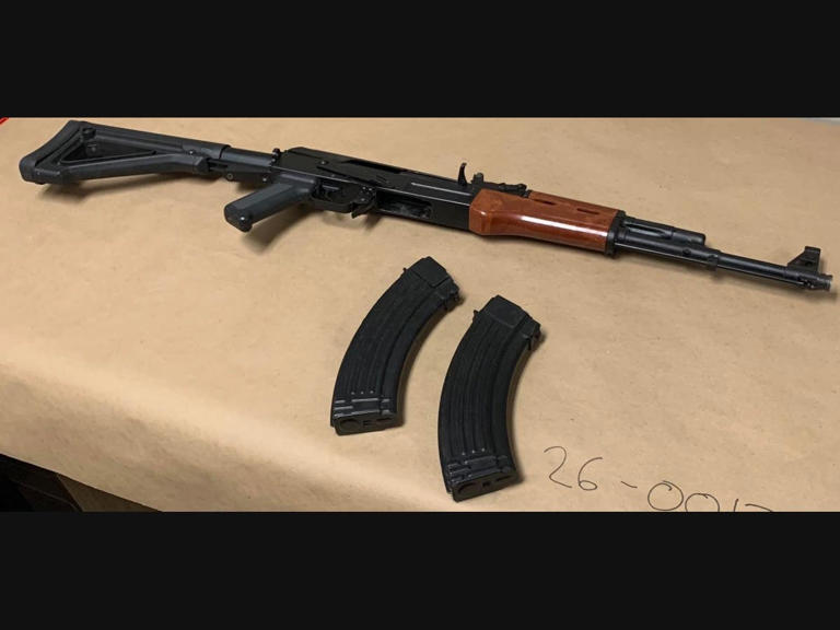AK-47 and an untraceable 'ghost gun' seized after report of a man ...