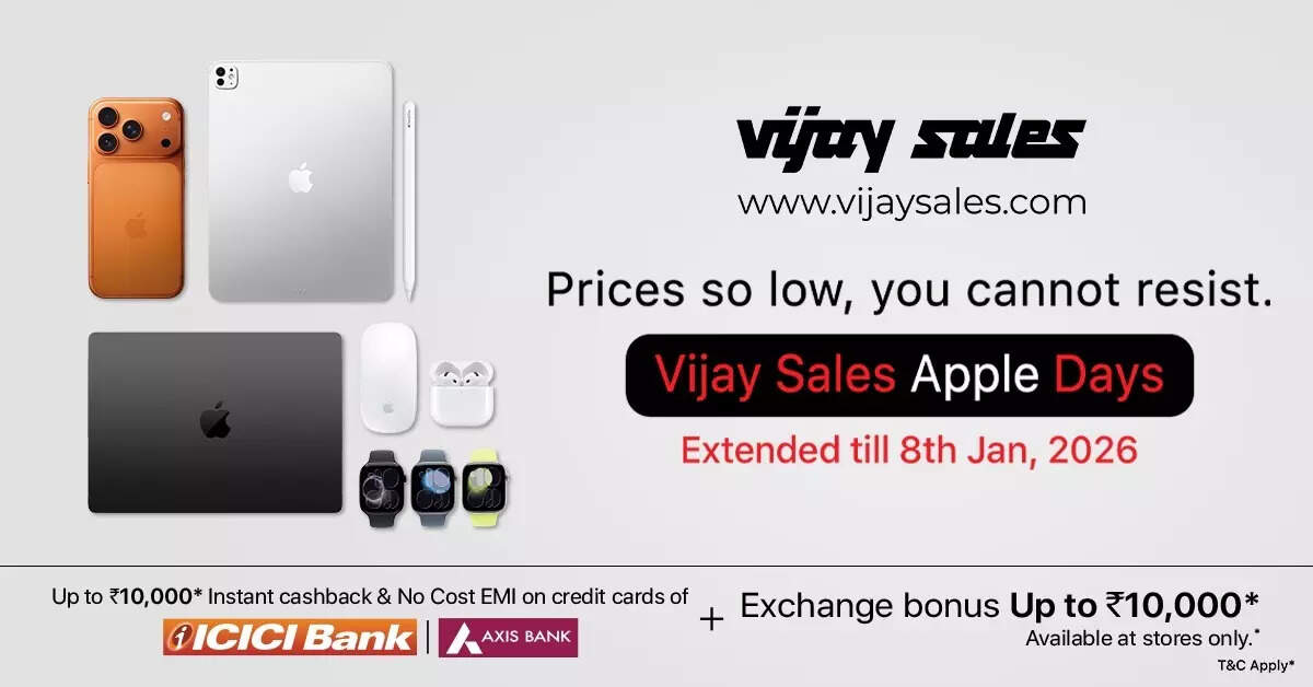 Vijay Sales extend Apple Days Sale: iPhone 17 price starts at Rs 78,900 ...