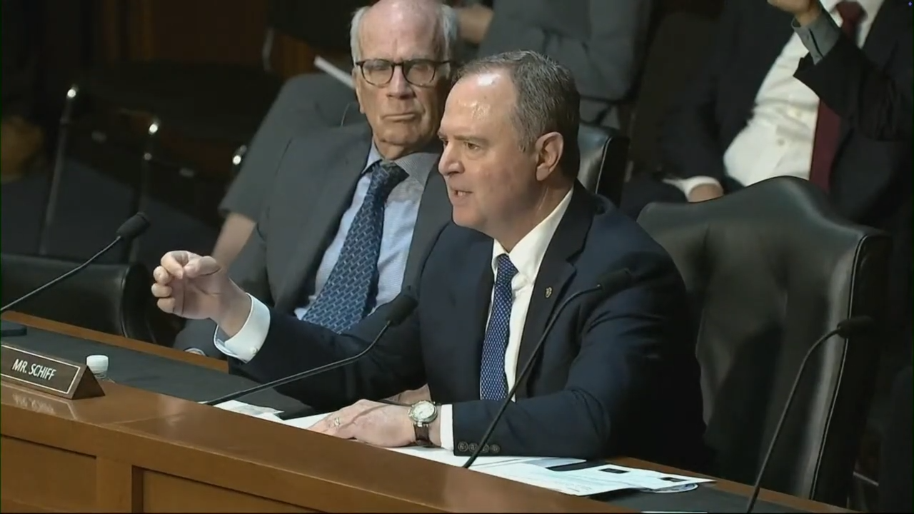 'Excuse me, I'm trying to speak': Adam Schiff humbles Trump goon, puts ...