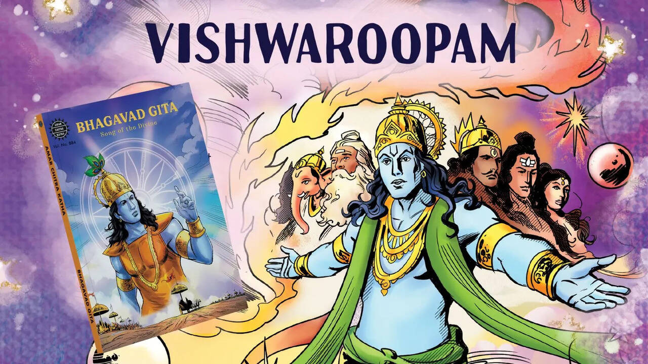 Amar Chitra Katha’s Bhagavad Gita book review: Spirituality finds a new ...