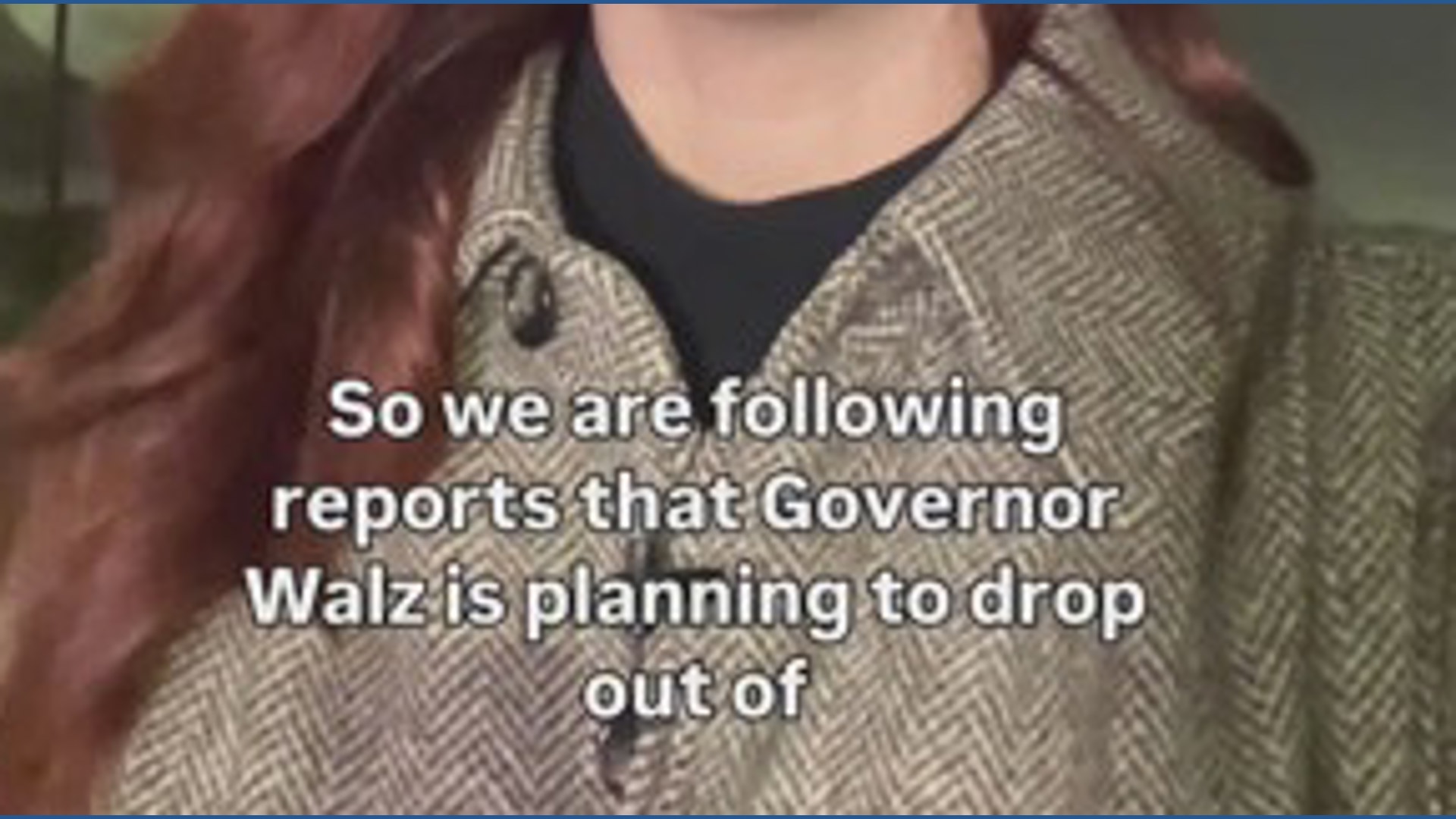 Analyst: MN Gov. Tim Walz to drop out of gubernatorial race