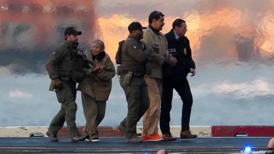 Nicolás Maduro llega a tribunal para comparecer tras su captura