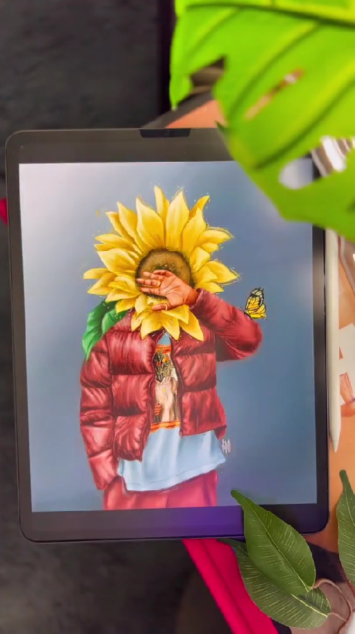 Showcasing a fresh and creative art design