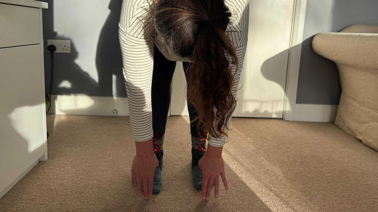 I'm wildly inflexible, but I trained myself to touch my toes with 30 ...