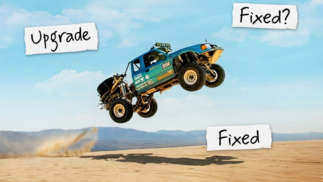 If it breaks again, we'll call it testing