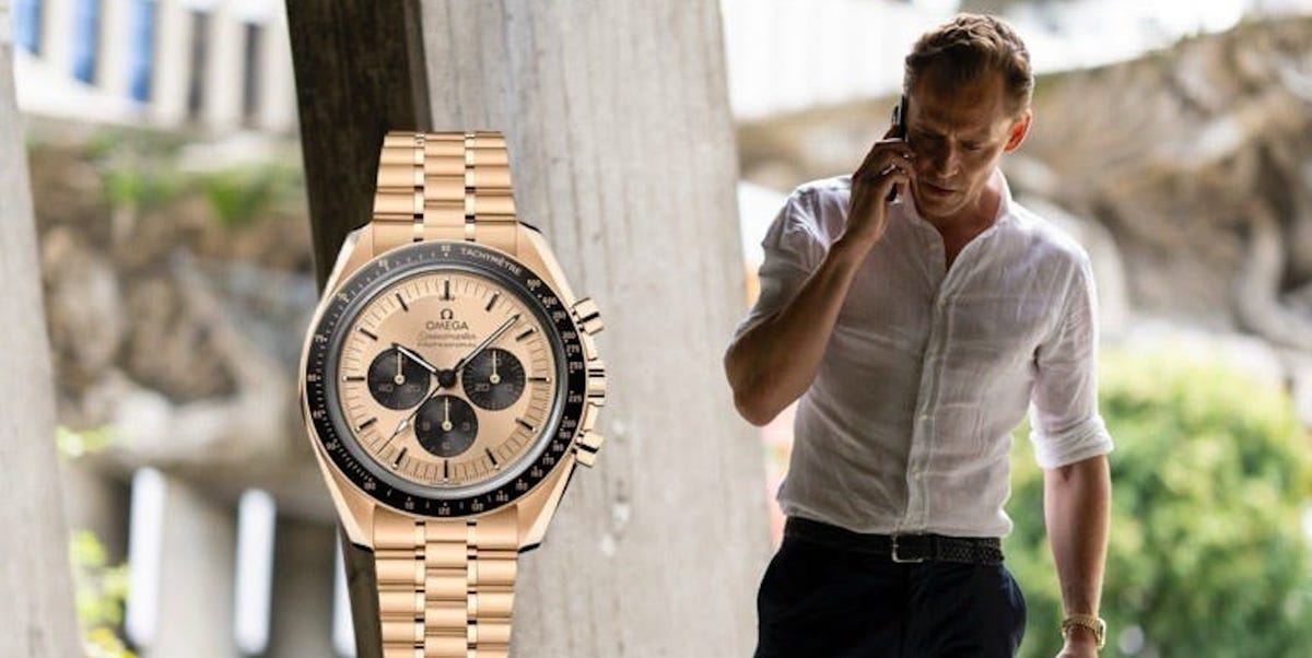 Is Tom Hiddleston's solid gold £42,000 Omega watch upgrade in 'The ...