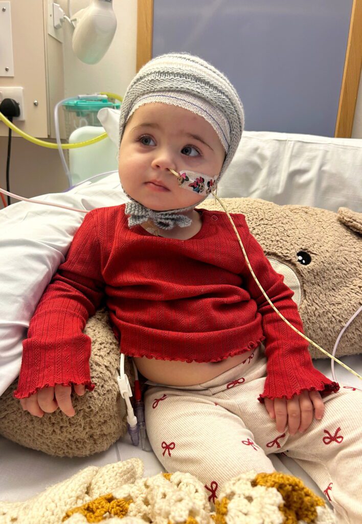 Toddler’s ‘head tilt’ dismissed as ear problem was aggressive brain tumour