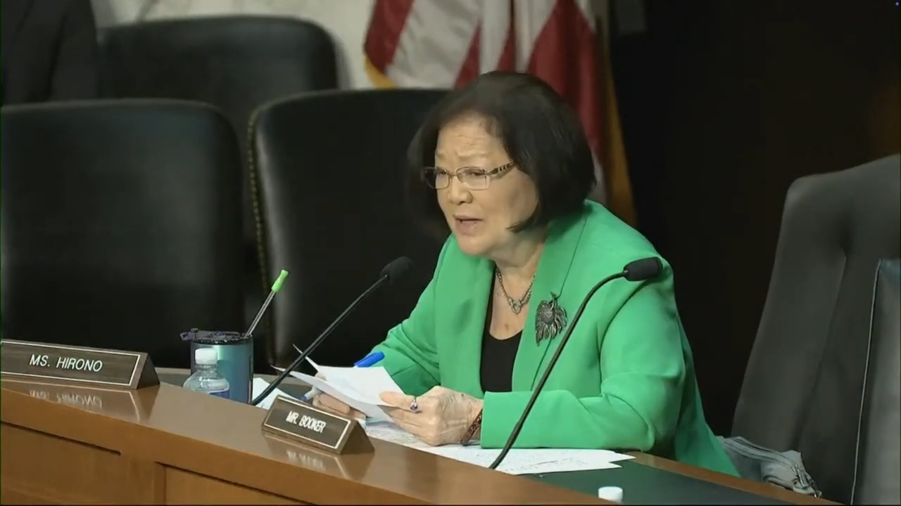 'Stop with your continuous interruptions': Mazie Hirono shows Pam Bondi ...