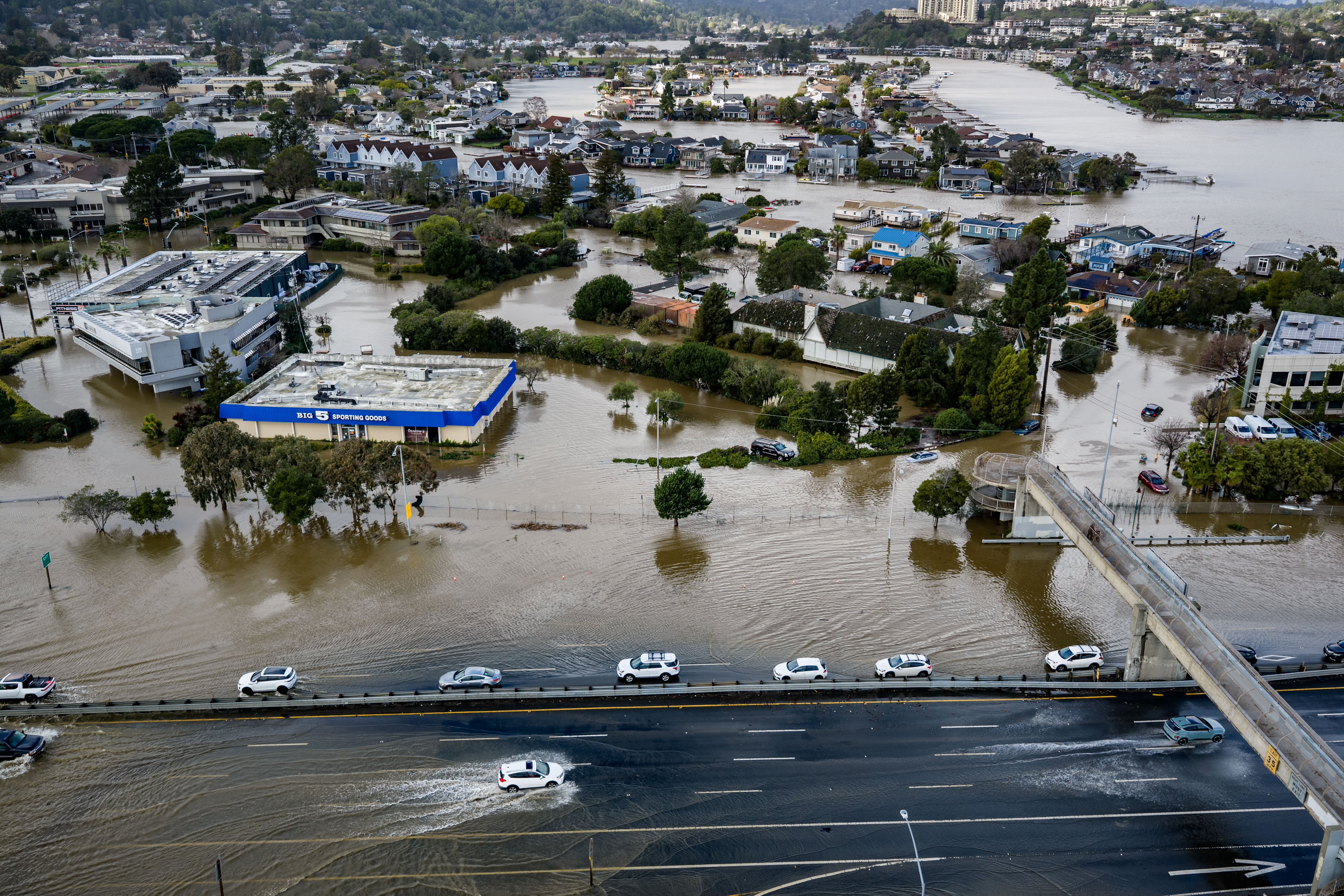 California flooding breaks multiple records