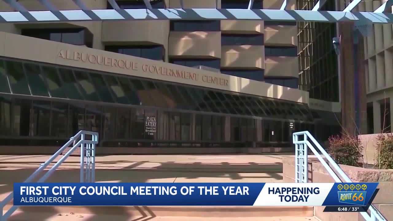 Albuquerque City Council holds its first meeting of the year with a new ...
