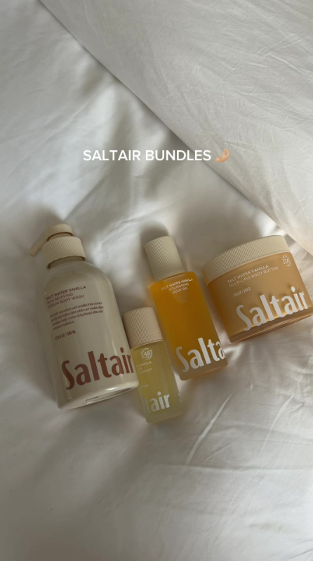 Saltair body wash and body butter are my absolute favorites