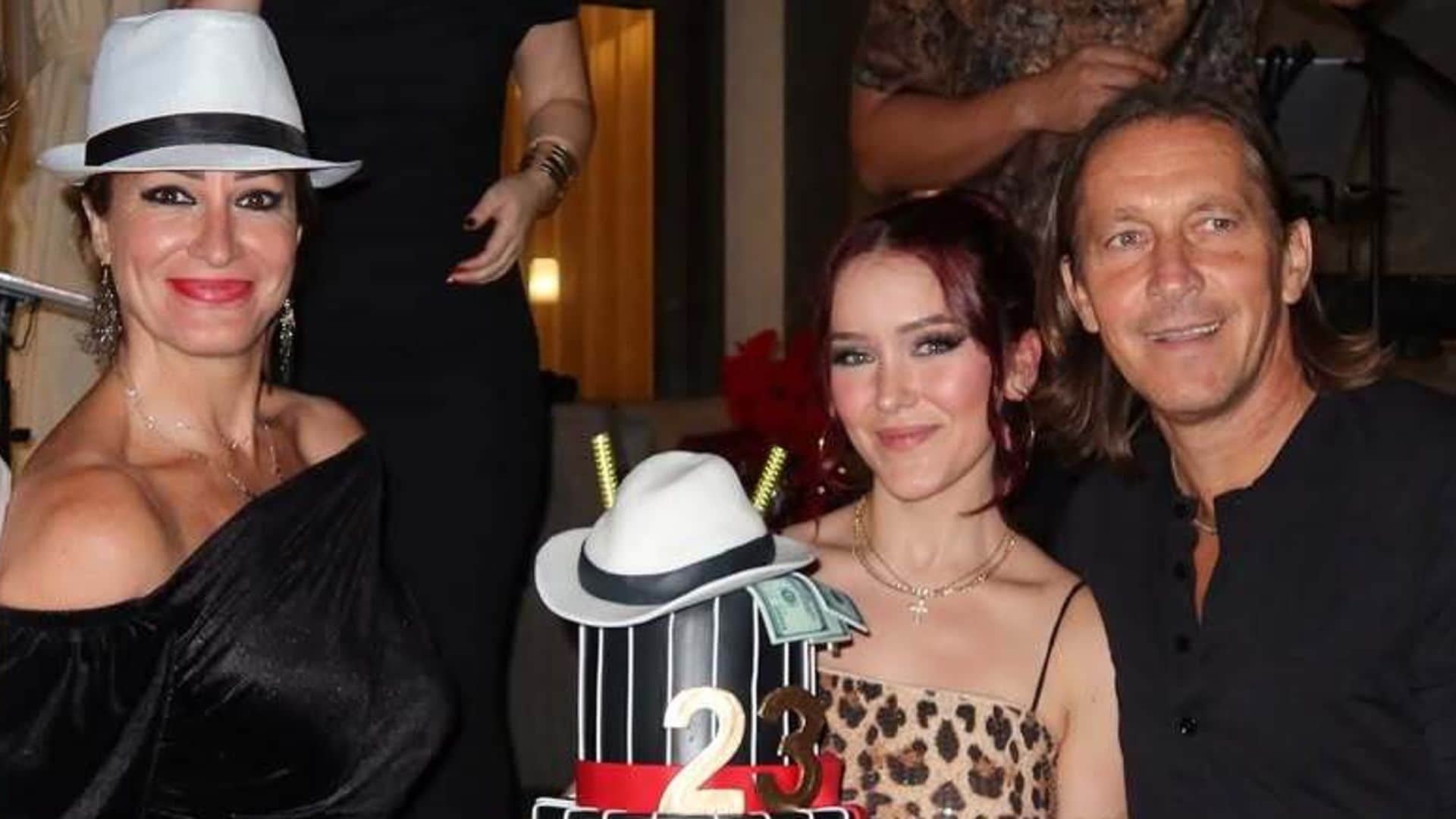 Malu, hija de Míchel Salgado, comparte su divertido álbum de fotos tras ...