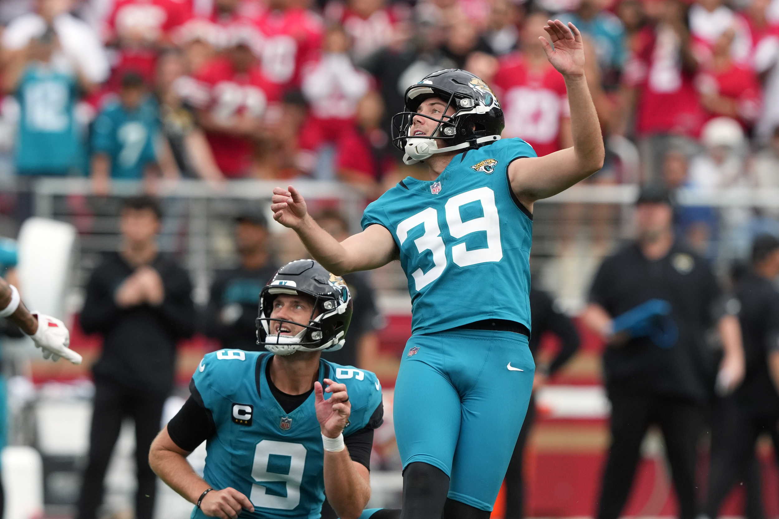 Cam Little boots longest outdoor field goal in NFL history