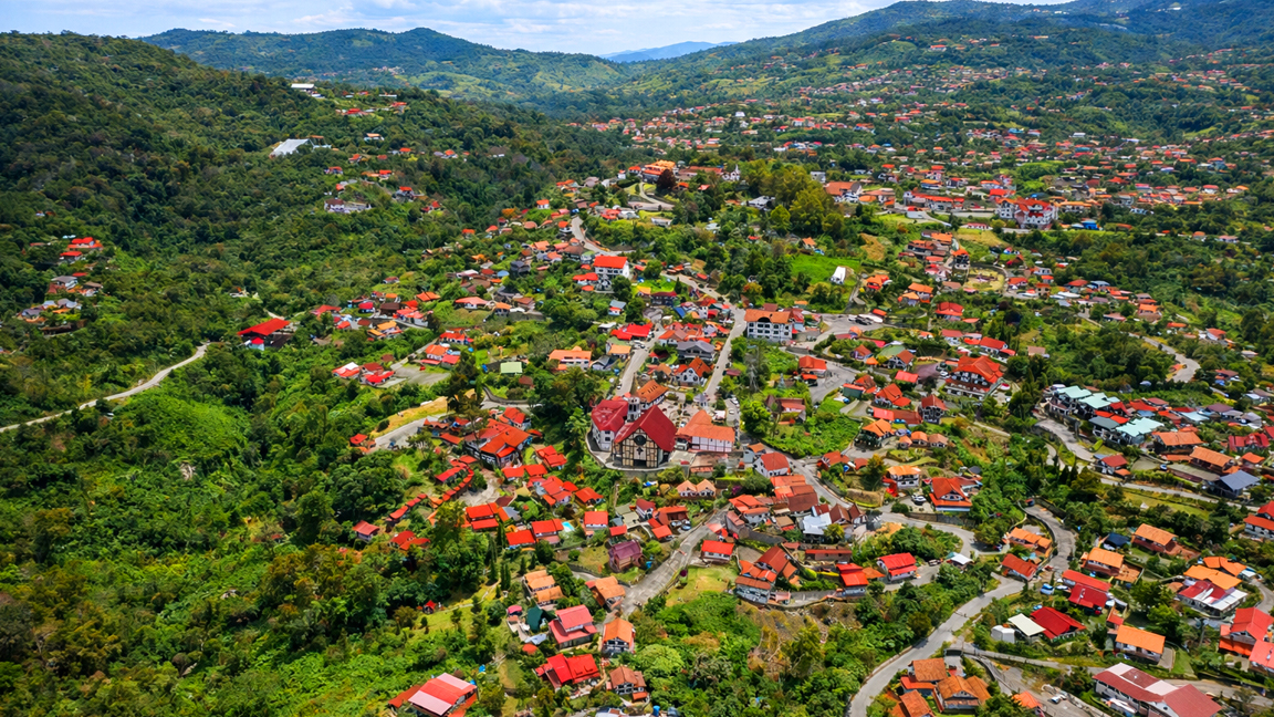 The charming mountain town of Colonia Tovar, Venezuela