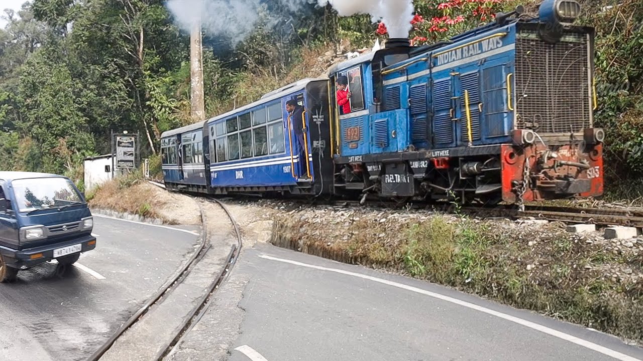 Riding the most extreme reverse train of the Himalayas