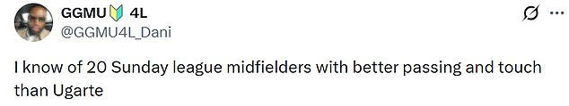 Like a random civilian playing!: £51m Man United star's awful warm-up ...