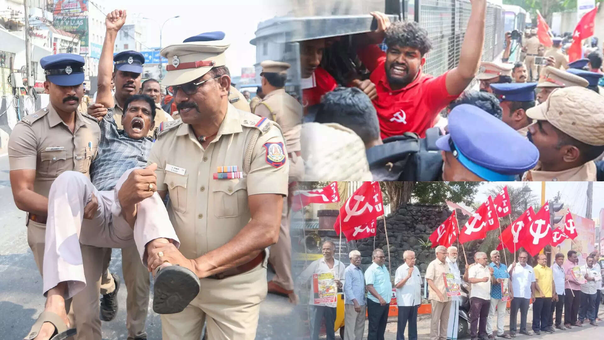 CPI-M protests near US consulate in Chennai over Venezuela attack