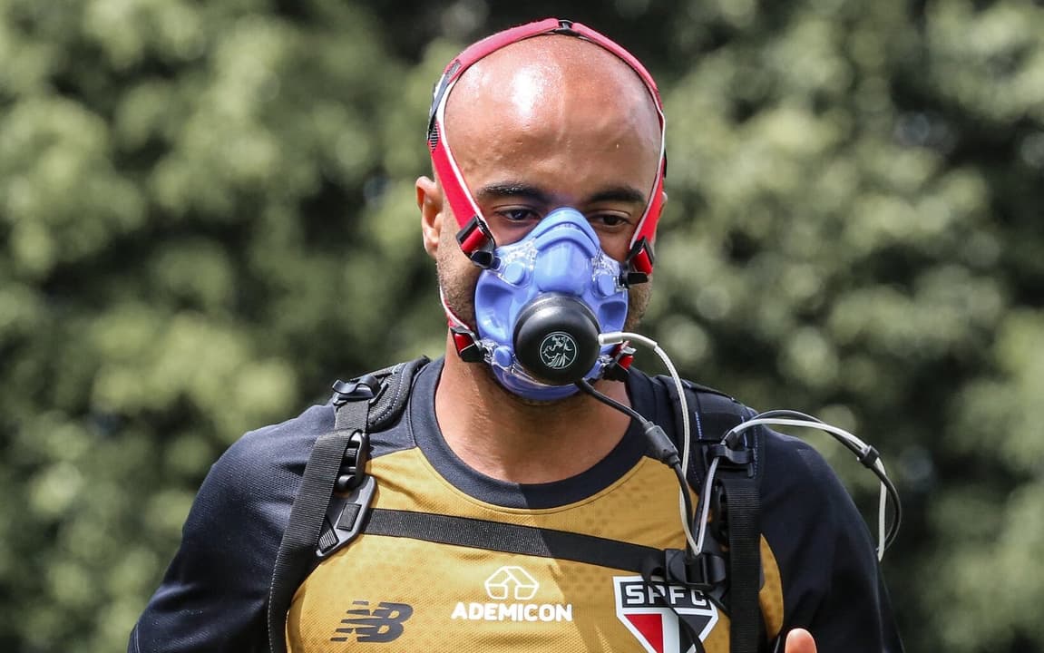 Entenda o que é a máscara usada pelos jogadores do São Paulo durante ...