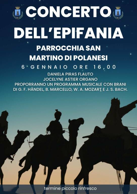 Recco: concerto dell’Epifania a Polanesi nel segno di Handel, Mozart e Bach