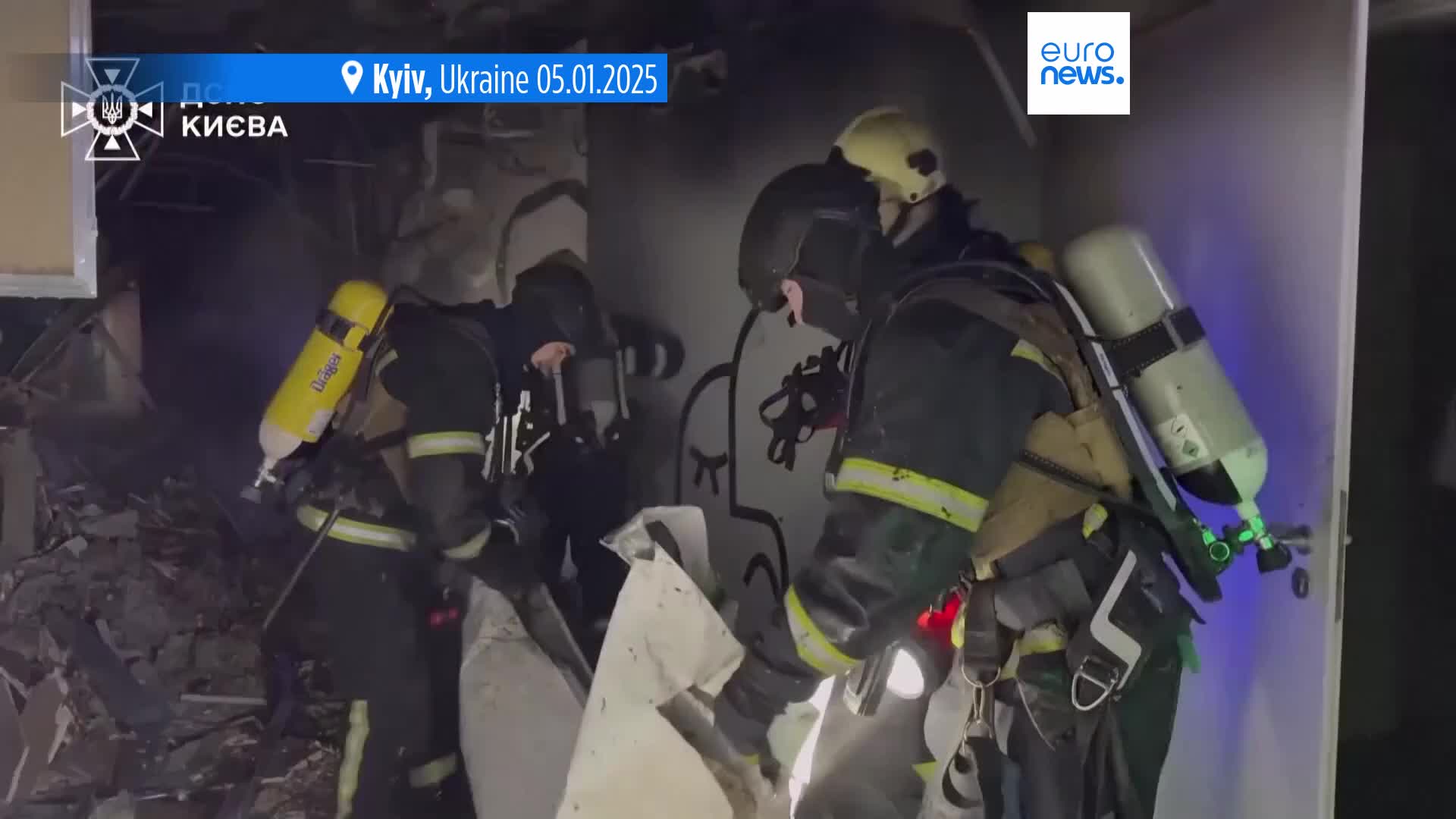 Russian overnight strikes kill at least one in Ukraine's capital Kyiv