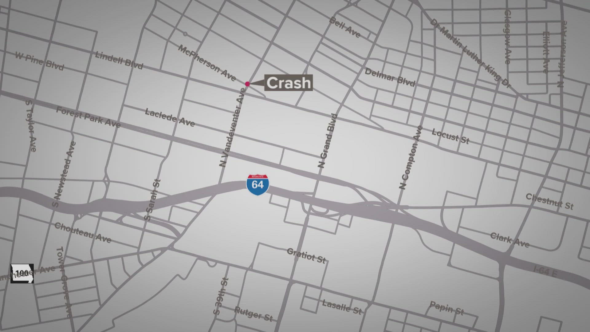 1 dead, 2 injured in Central West End crash