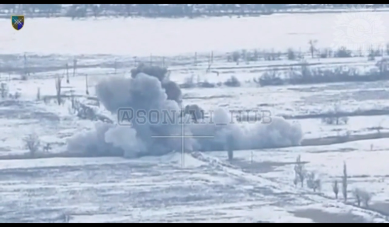 Key bridge knocked out in Ukrainian air operation