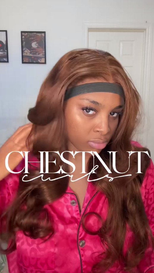 Elegant brown pin curls for every occasion