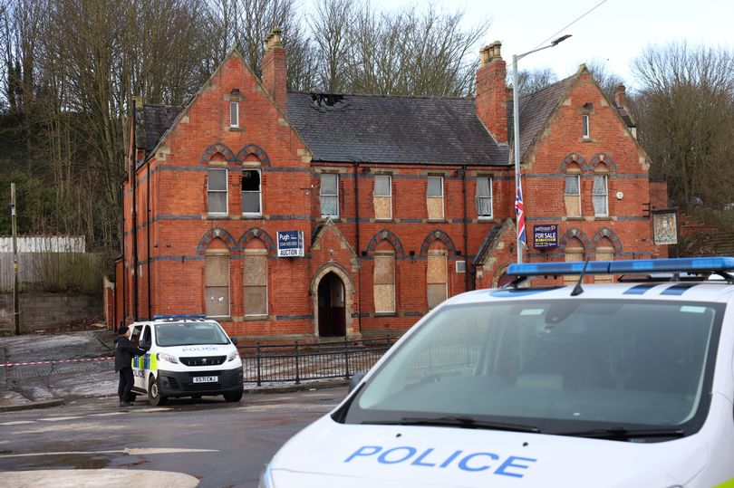 Firefighters tackle blaze after emergency services called to former ...