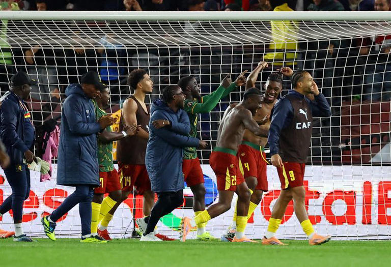 Soccer-Cameroon again overcoming adversity to flourish at major tournament