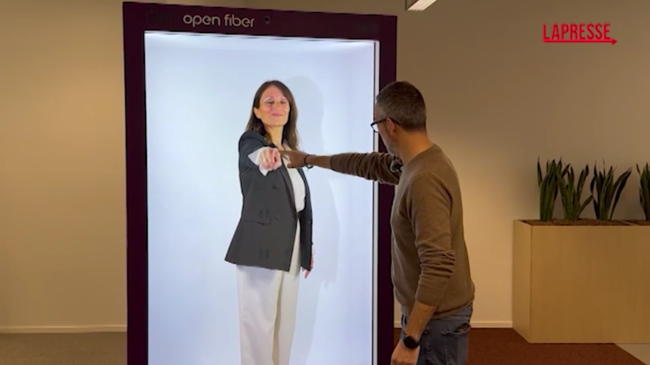 Open Fiber, nuovo primato nella connettività: l'ologramma Roma-Milano ...