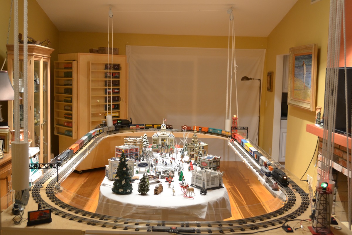 Build an elevated layout in a living room