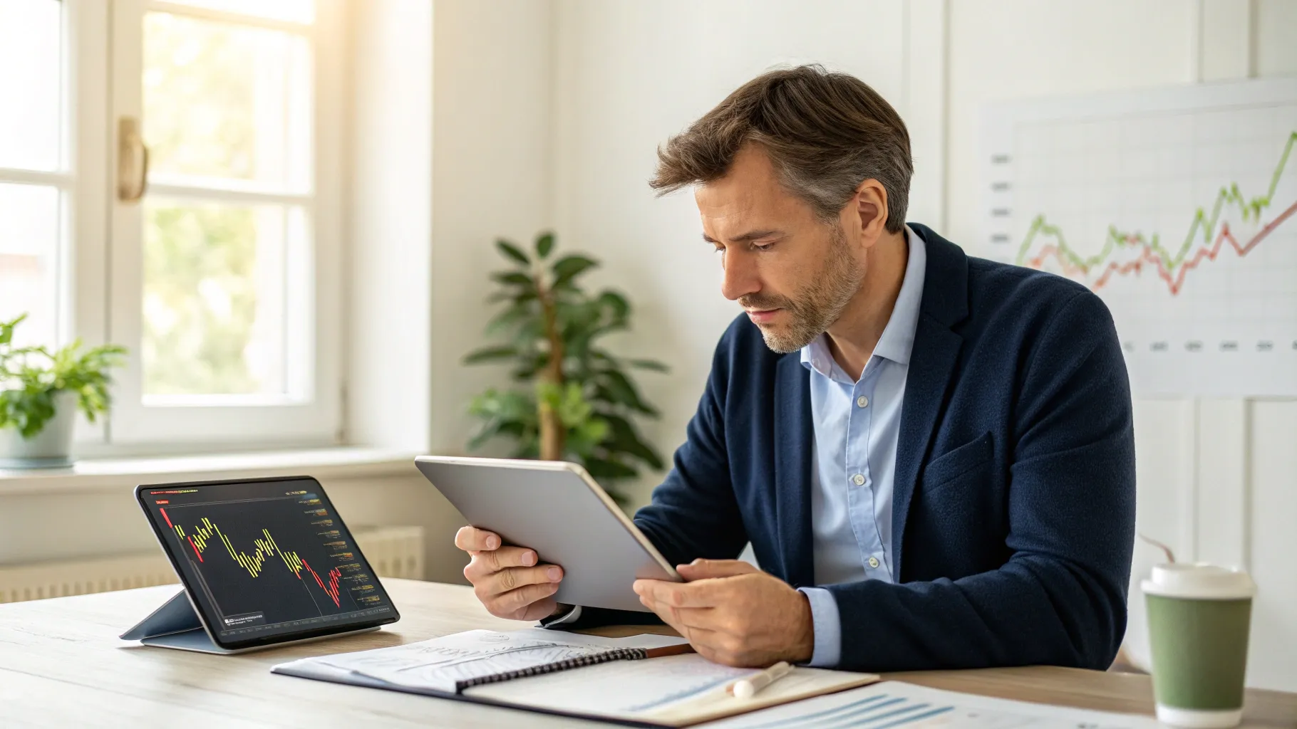 David Ryan showcases iPad stock research