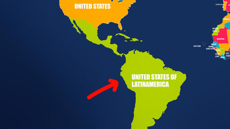 What would happen if Latin America was a single country?