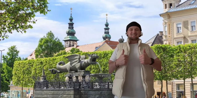 Zu Fuß für den guten Zweck: Mario Orth wandert von Wien nach Klagenfurt