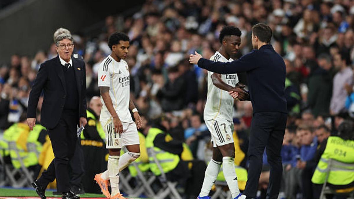 Vincius, a Xabi: "Dile a Gonzalo que tiene que dar alguna"