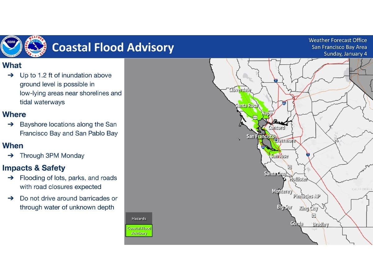Enough already: One more day of rain, coastal flooding