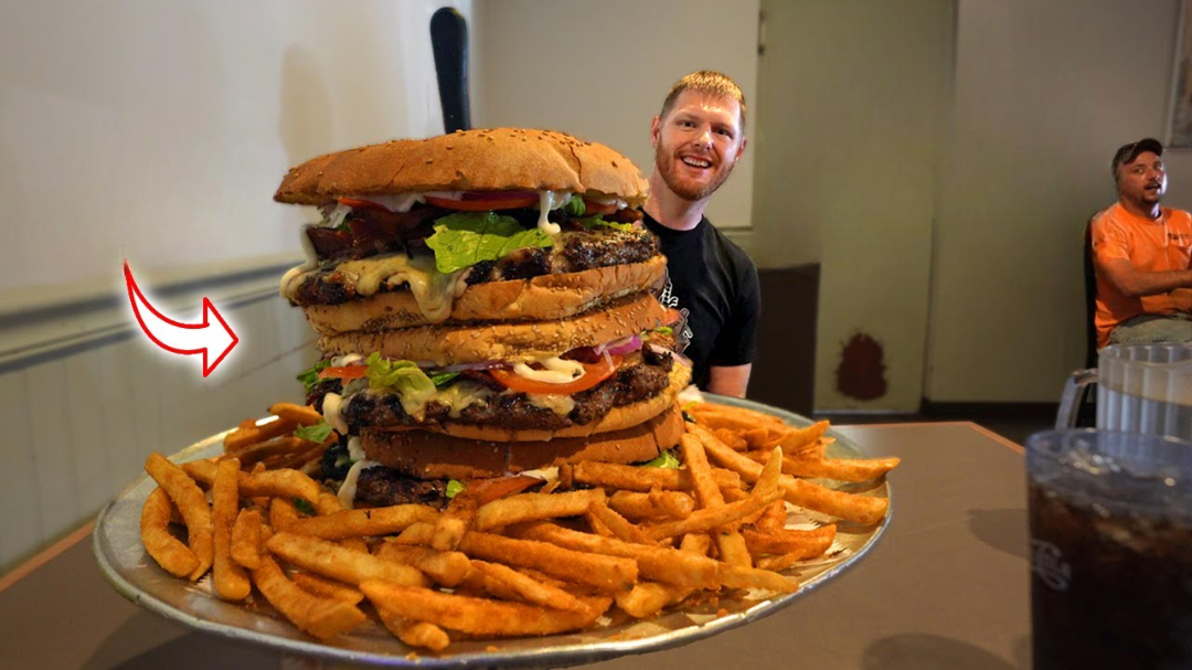 This 9 pound burger has defeated hundreds before