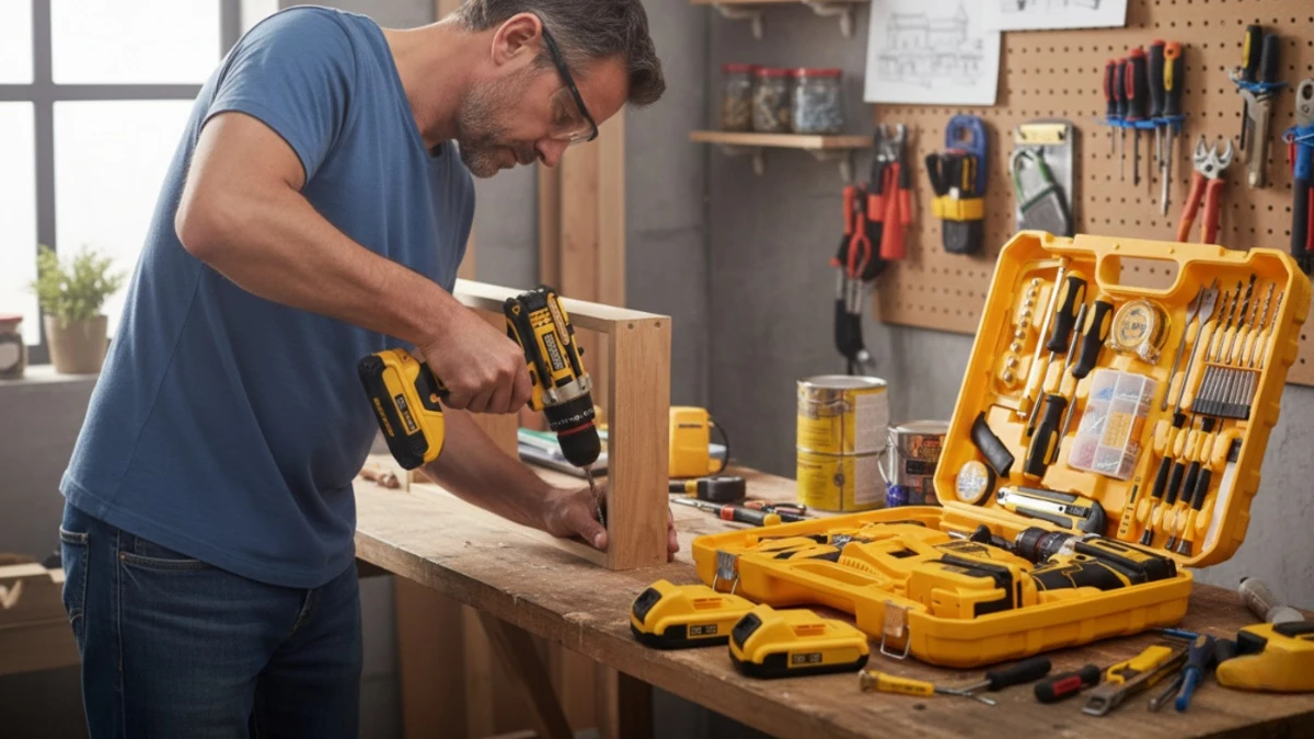 Taladro incluido y accesorios para aburrir: así es el kit de bricolaje ...