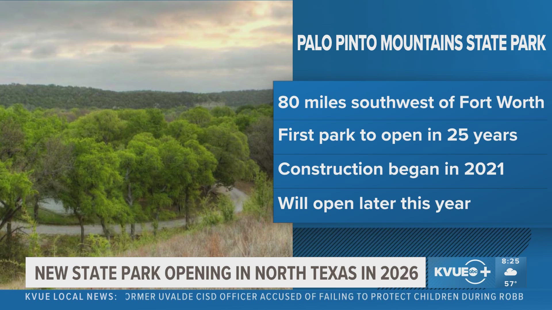 New state park coming to Texas in 2026