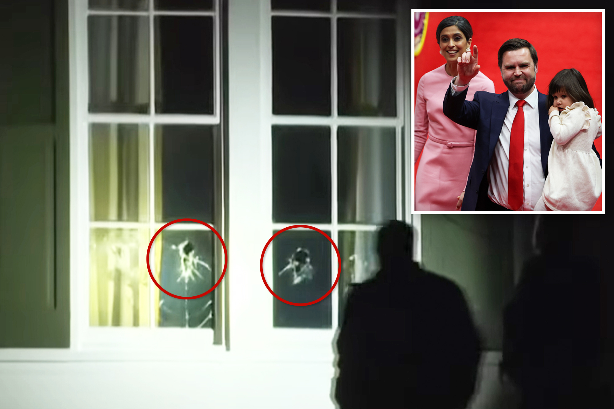 Man arrested after using hammer to break windows at JD Vance’s ...